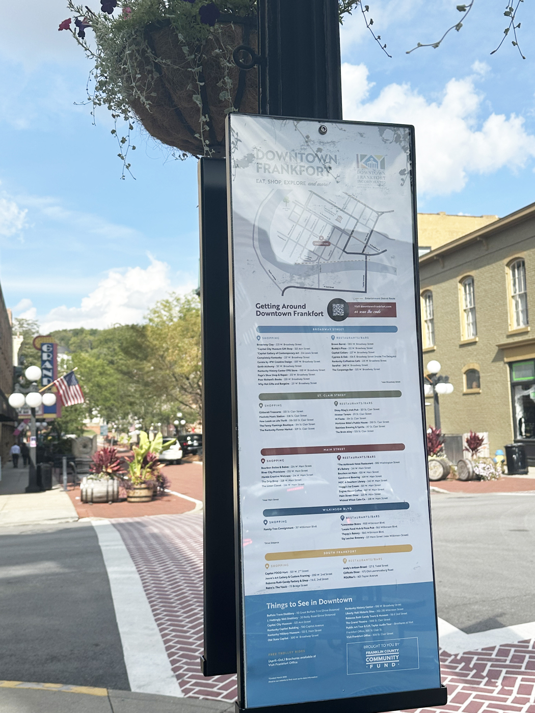 New signage highlights downtown shops, restaurants, services | State ...