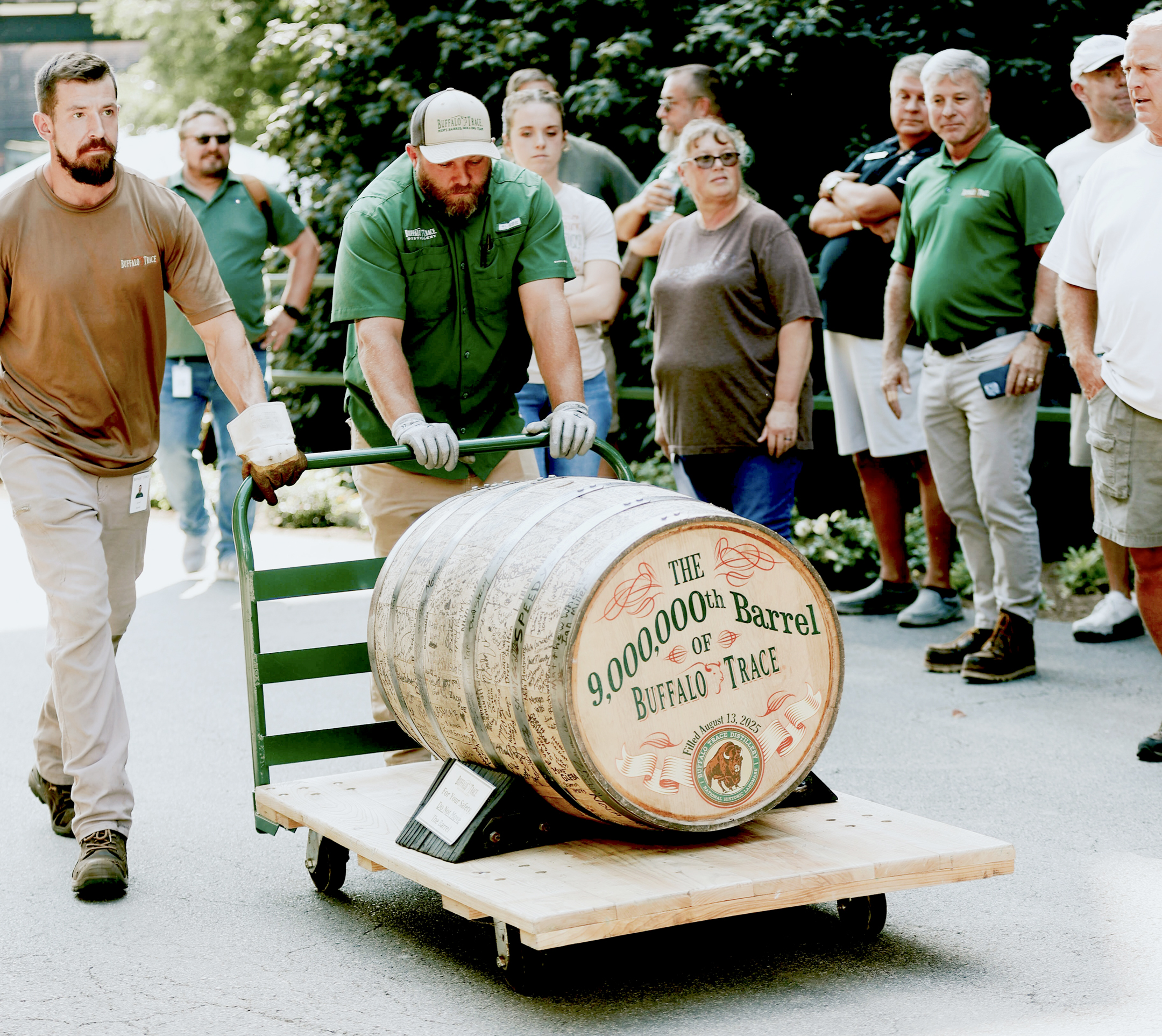 Buffalo Trace Distillery celebrates 9 millionth barrel of bourbon since ...