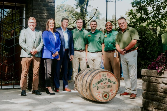 Buffalo Trace Distillery celebrates 9 millionth barrel of bourbon since ...