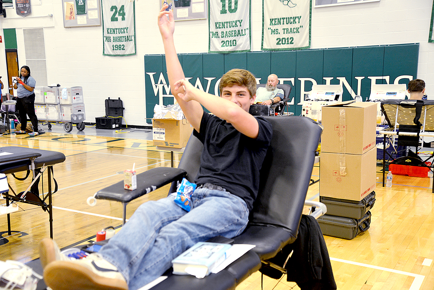 PHOTOS: Western Hills High School hosts blood drive | State-Journal